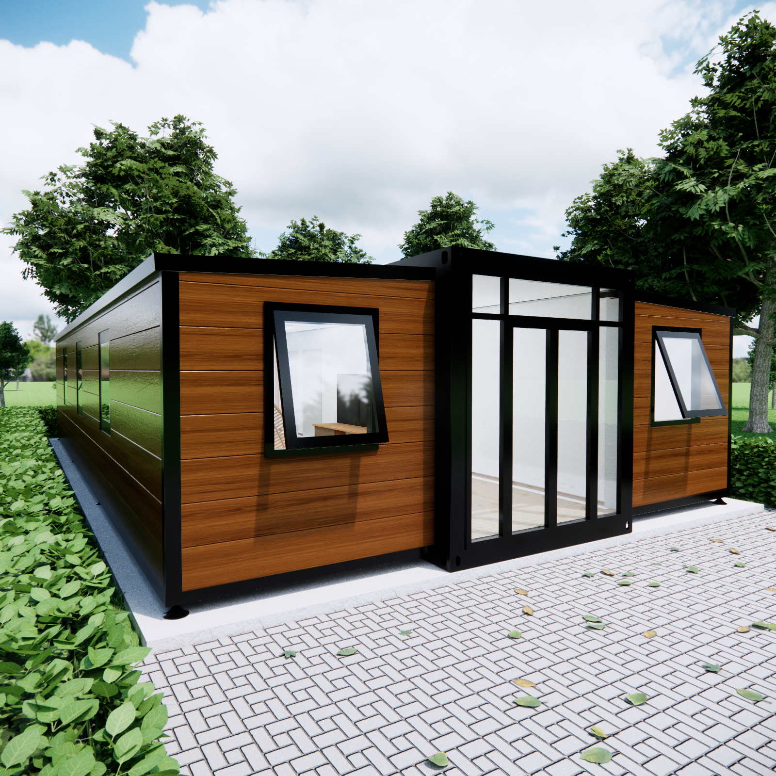 30FT Australia 2 Bedroom Luxury Predfabricated Container Homes 30ft ...